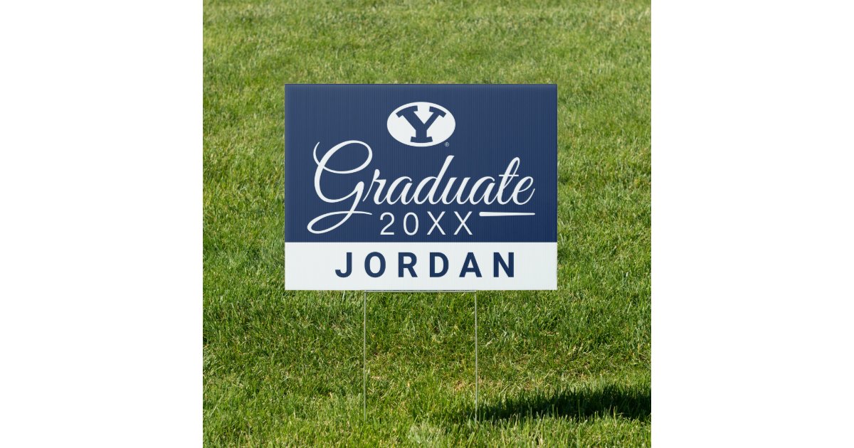 BYU Graduate Sign | Zazzle