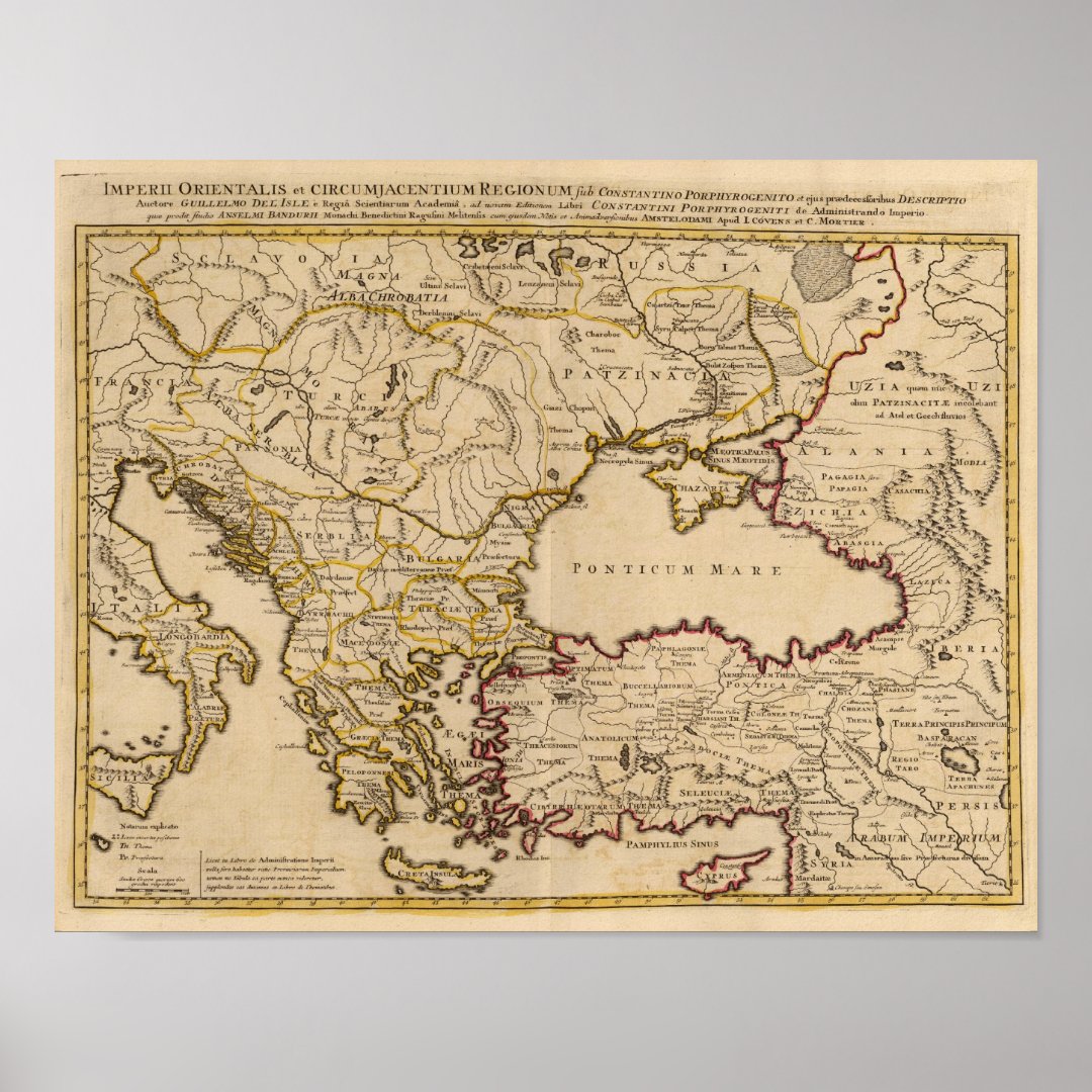 Byzantine Empire Poster | Zazzle