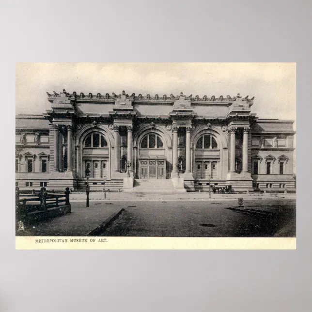 c1905 Metropolitan Museum of Art, New York Poster | Zazzle