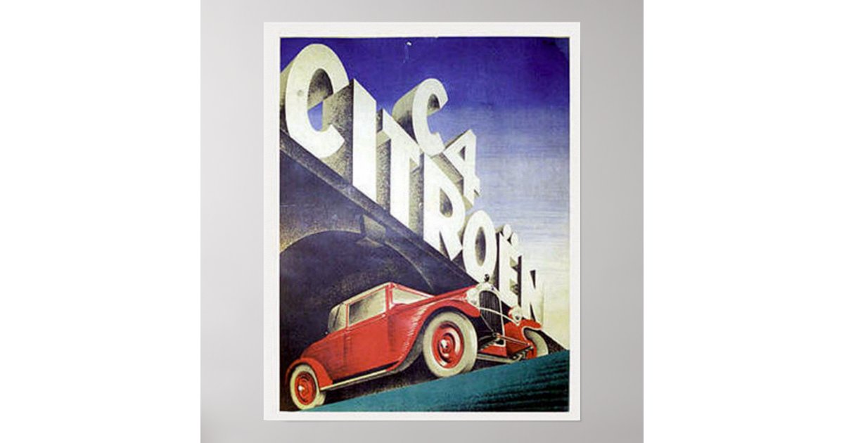 C4 Citroen Poster | Zazzle