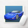 C5_Blue_conv_Vette.tif Mouse Pad | Zazzle