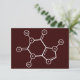 C8H10N4O2 molecular structure Invitation | Zazzle