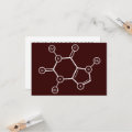 C8H10N4O2 molecular structure Invitation | Zazzle