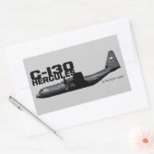 C-130 Hercules Rectangular Sticker | Zazzle