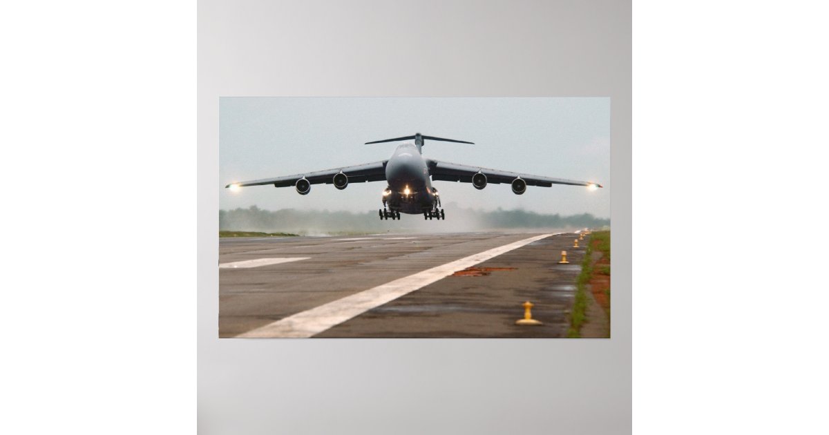 C-5 Galaxy Aircraft Poster | Zazzle