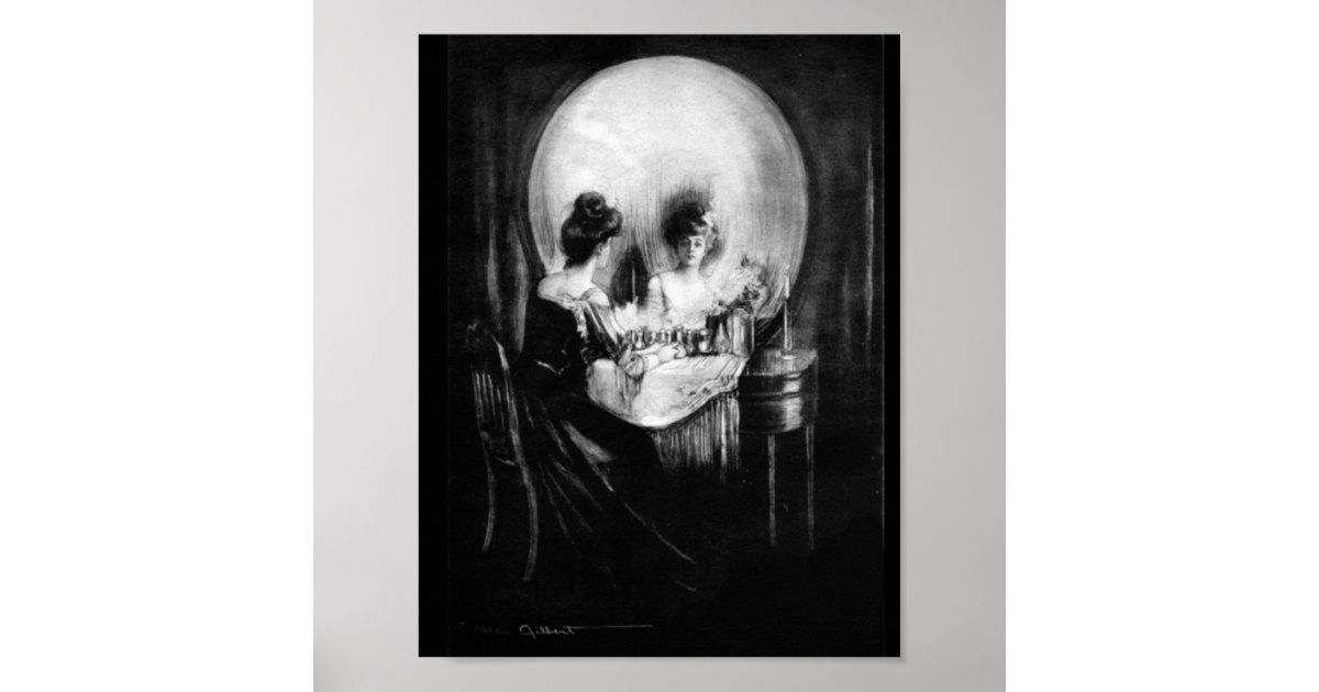 C. Allan Gilbert, All is Vanity Poster | Zazzle