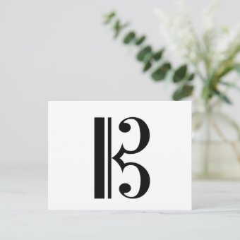 C-Clef Postcard | Zazzle