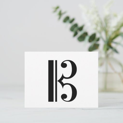 C-Clef Postcard | Zazzle