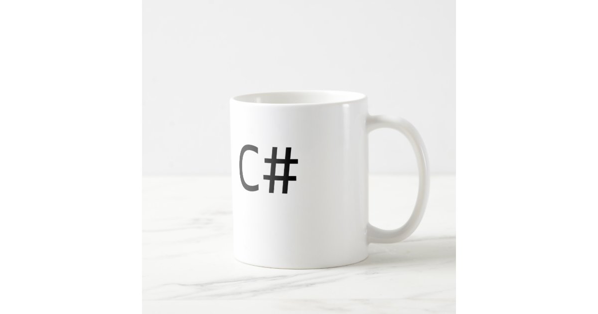 C# Developer Coffee Mug | Zazzle
