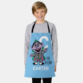 C is for Count von Count | Add Your Name Apron | Zazzle