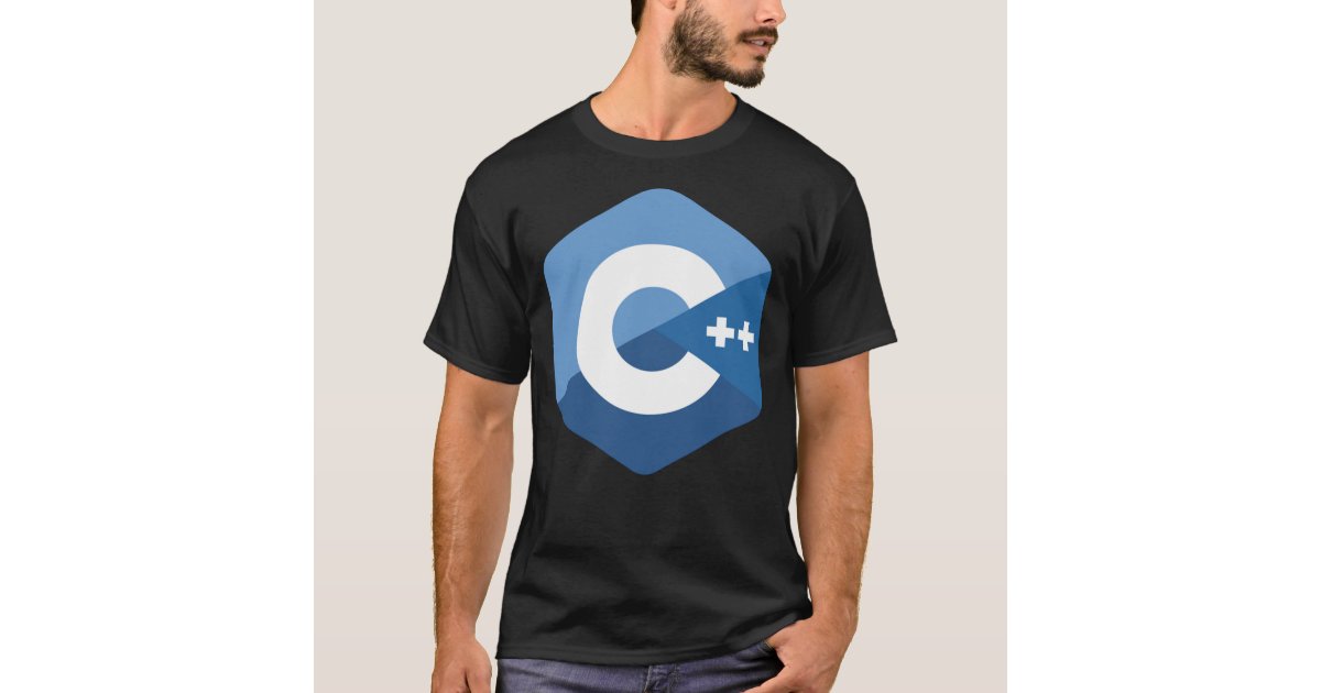 C++ Logo Merchandise Essential T-Shirt | Zazzle