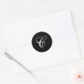 C Monogram Stickers | Zazzle
