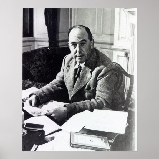 C.S. Lewis Poster | Zazzle.com
