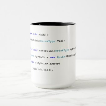 C Sharp Programmers Tea Mug | Zazzle