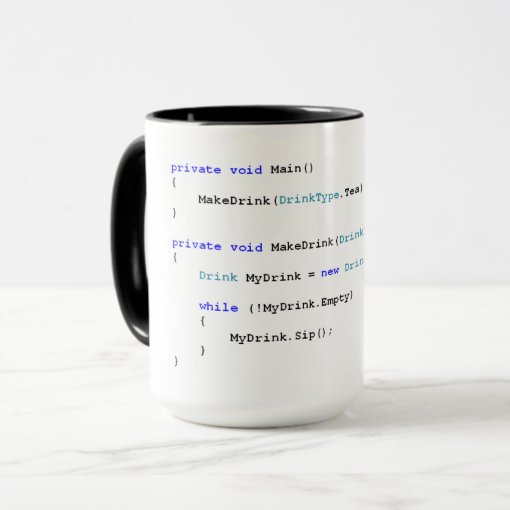 C Sharp Programmers Tea Mug | Zazzle