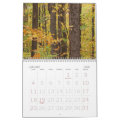 Cabin in the woods calendar | Zazzle