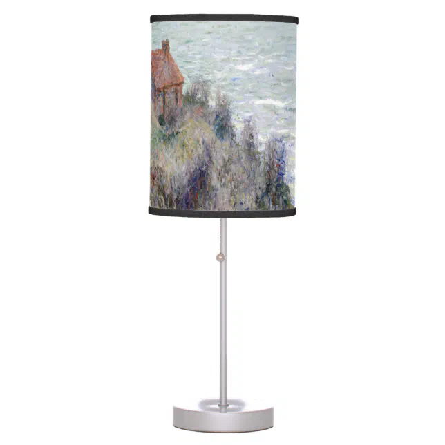 Cabin of the Customs Watch by Claude Monet Table Lamp | Zazzle