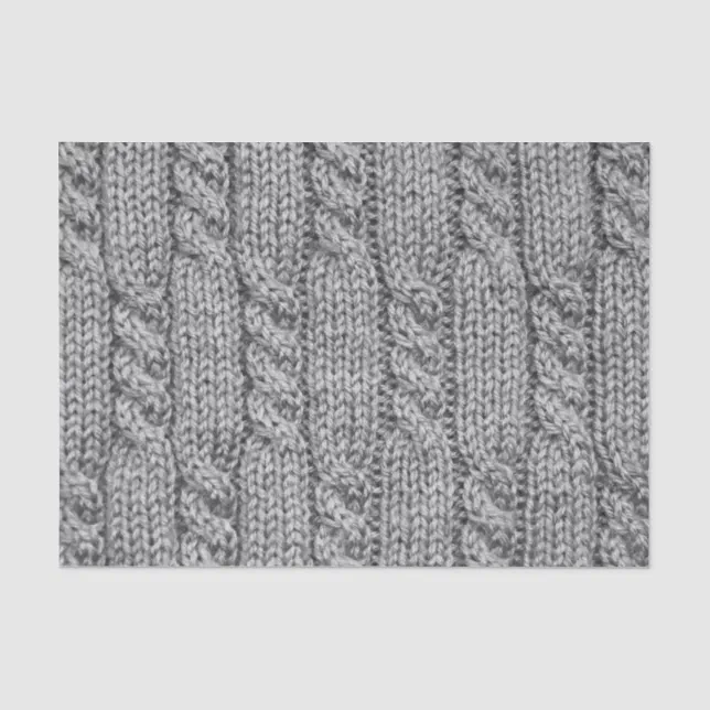 Cable knit sweater tissue paper | Zazzle