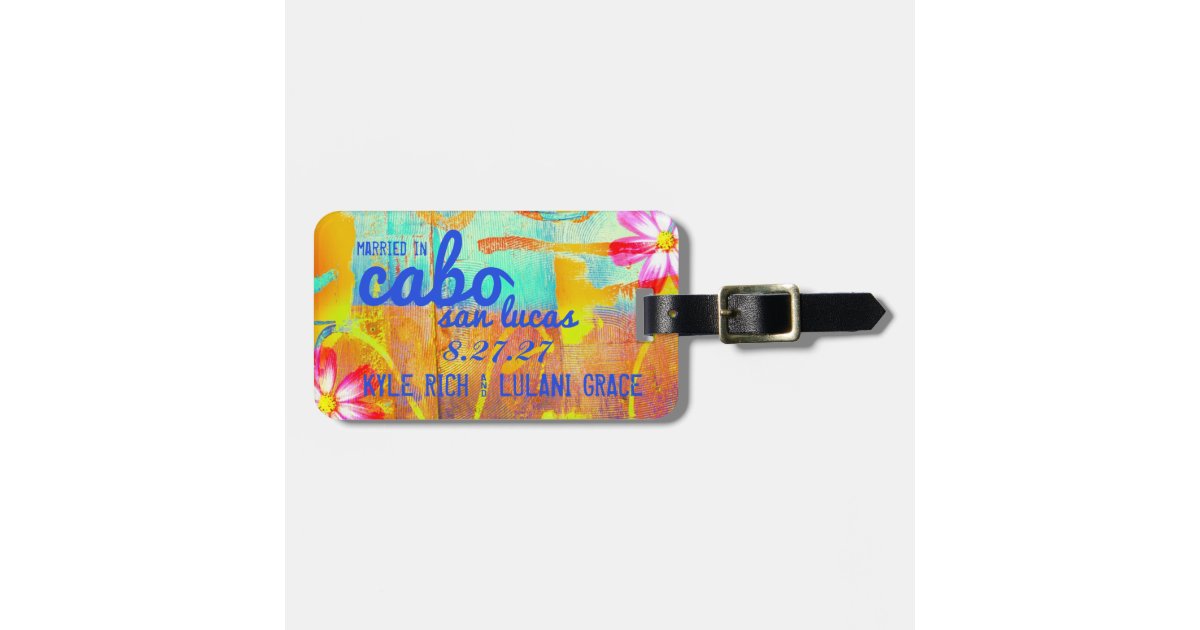CABO SAN LUCAS Luggage Tag | Zazzle