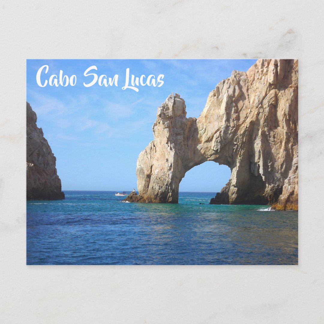 Cabo San Lucas Mexico Beach Ocean Trip Postcard | Zazzle