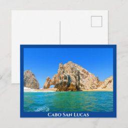 Cabo San Lucas Mexico Beach Ocean Trip Postcard | Zazzle