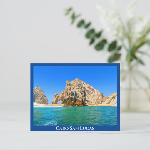 Cabo San Lucas Mexico Beach Ocean Trip Postcard | Zazzle