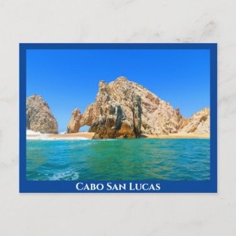 Cabo San Lucas Mexico Beach Ocean Trip Postcard | Zazzle