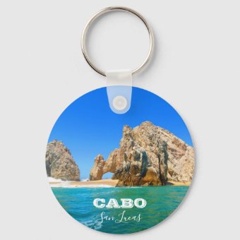 Cabo San Lucas Mexico Beach The Arch Keychain | Zazzle