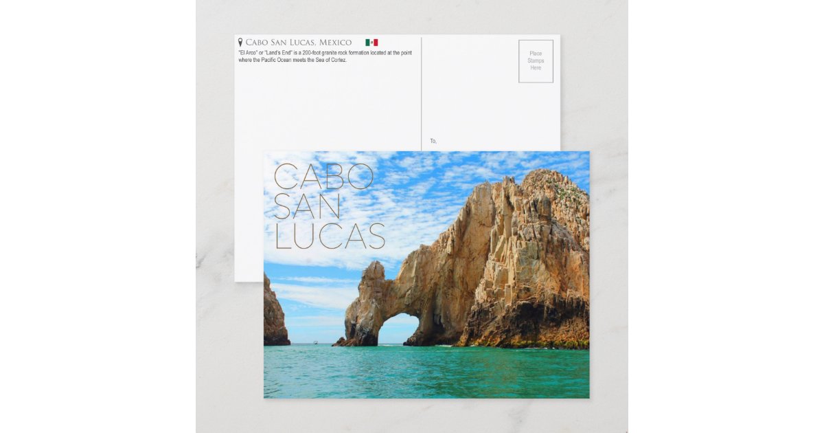 Cabo San Lucas, Mexico Postcard | Zazzle