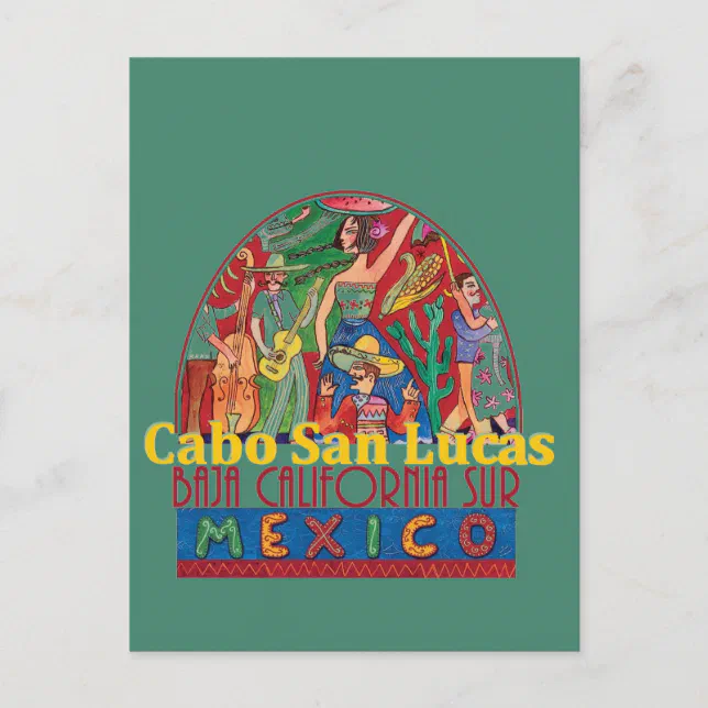 CABO SAN LUCAS Mexico Postcard | Zazzle
