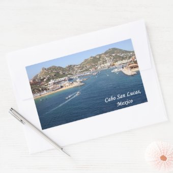 Cabo San Lucas, Mexico Rectangular Sticker | Zazzle