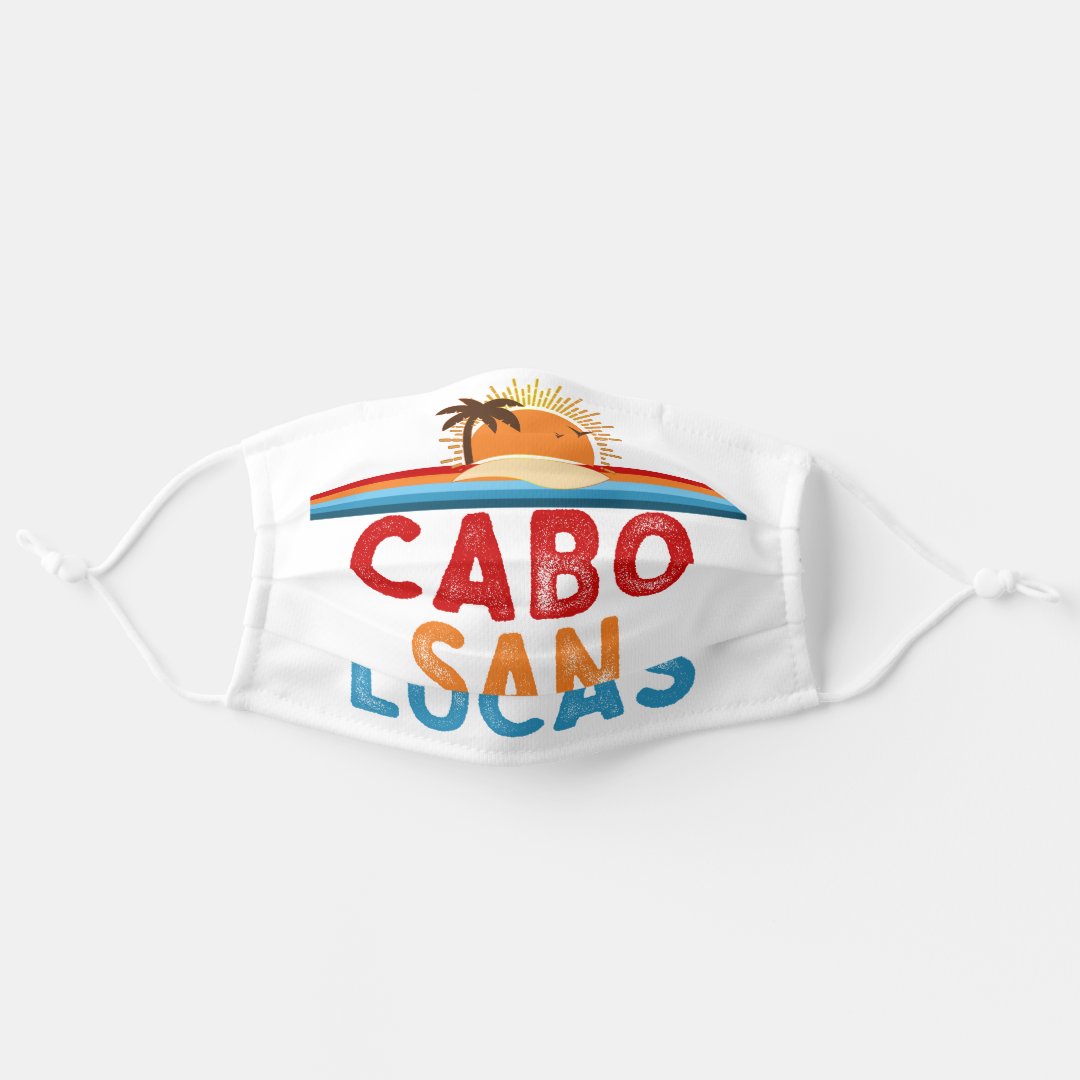 Cabo San Lucas Mexico Vacation Adult Cloth Face Mask | Zazzle