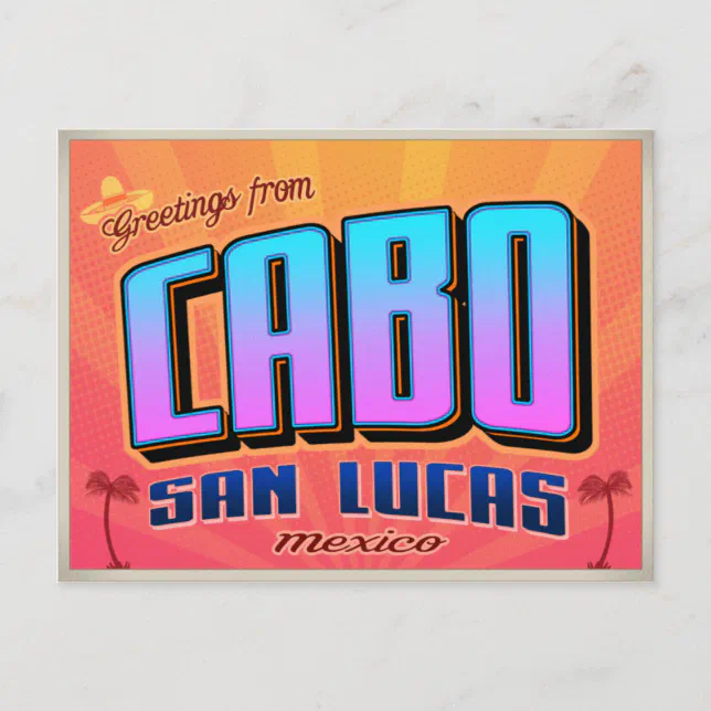 CABO SAN LUCAS POSTCARD | Zazzle
