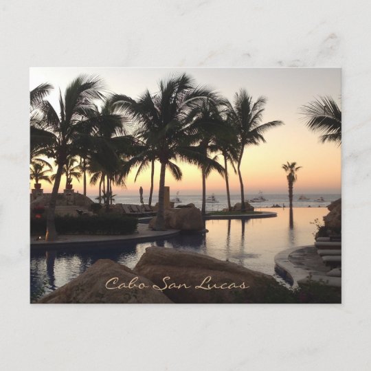 Cabo San Lucas Sunrise Postcard | Zazzle.com