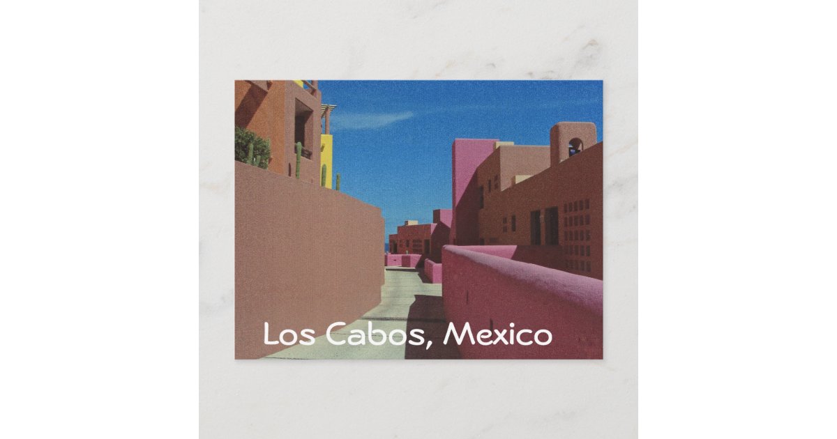 Cabo Vacation Baja Peninsula, Mexico Postcard | Zazzle