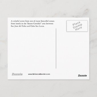 Cabo Vacation Baja Peninsula, Mexico Postcard | Zazzle