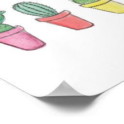 Cacti Print | Zazzle