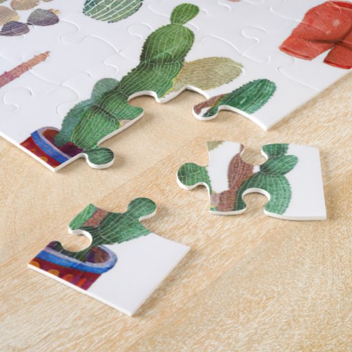 Cactus and Butts Jigsaw Puzzle | Zazzle