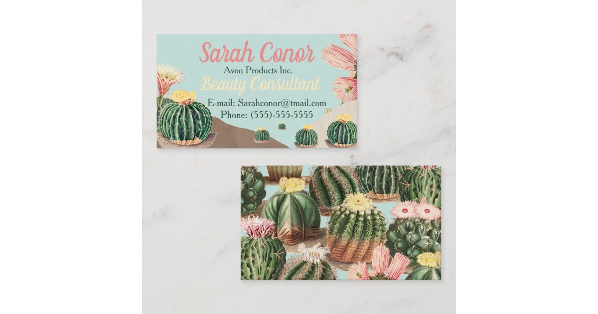 Cactus Business Card | Zazzle