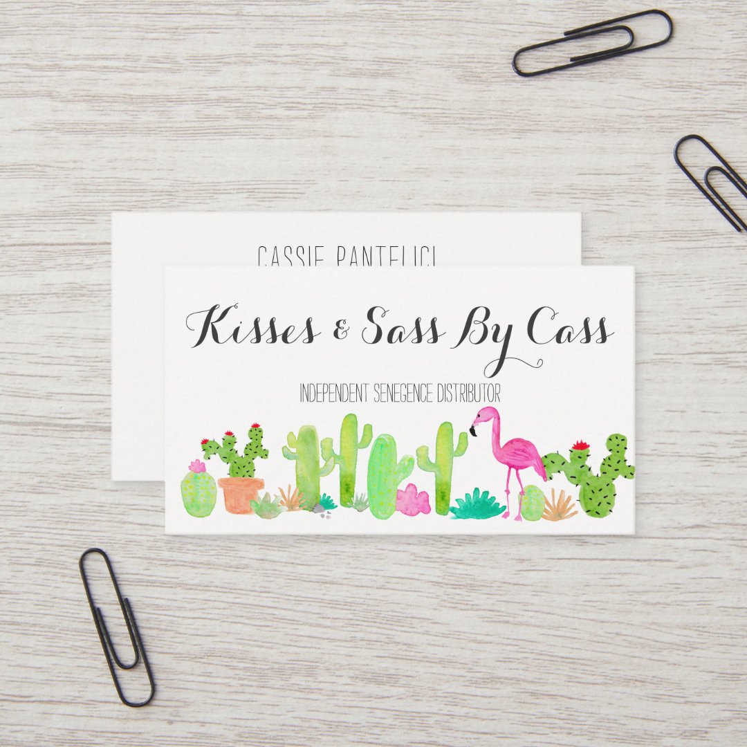 Cactus Business Card | Zazzle