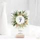 Cactus Floral Desert Wedding Table Number Card | Zazzle