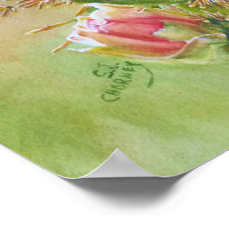 Cactus Flowers Poster | Zazzle