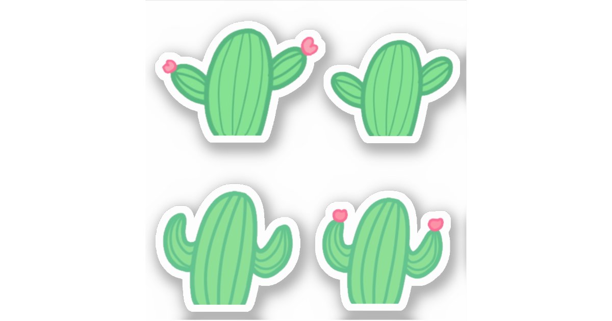 Cactus Stickers | Zazzle
