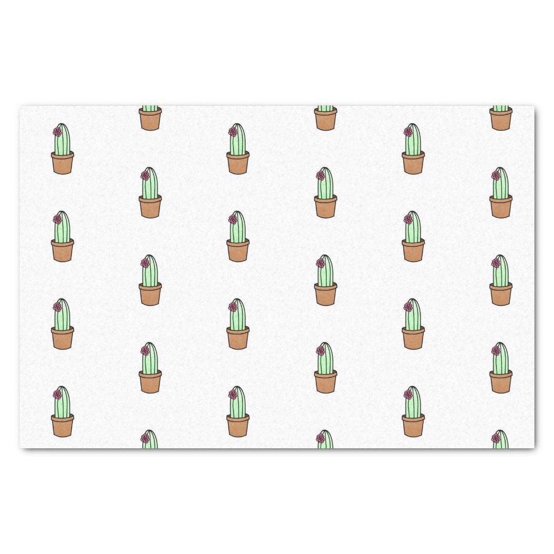 Cactus Tissue Paper | Zazzle