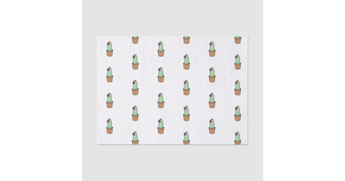 Cactus Tissue Paper | Zazzle