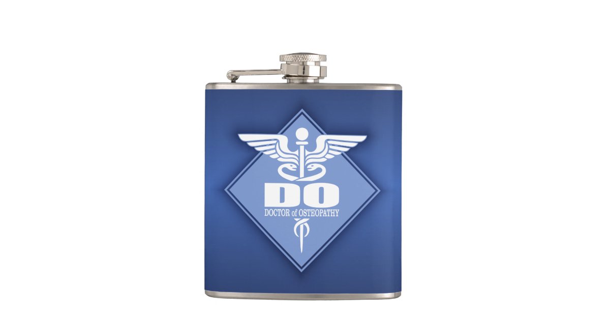 Cad DO (diamond) Hip Flask | Zazzle