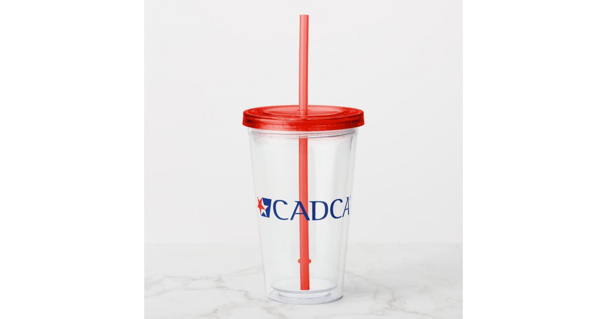 CADCA logo Acrylic Tumbler | Zazzle
