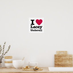 Caddyshack | I Love Lacey Underall Poster | Zazzle