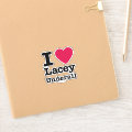 Caddyshack | I Love Lacey Underall Sticker | Zazzle