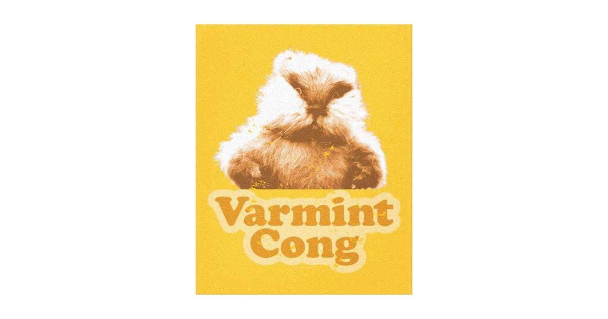 Caddyshack | Varmint Cong Canvas Print | Zazzle